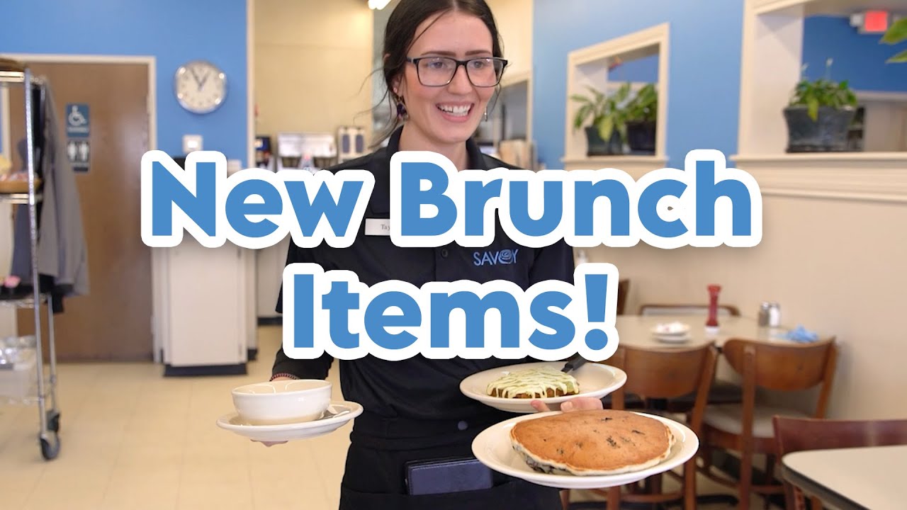New Brunch Items! - YouTube