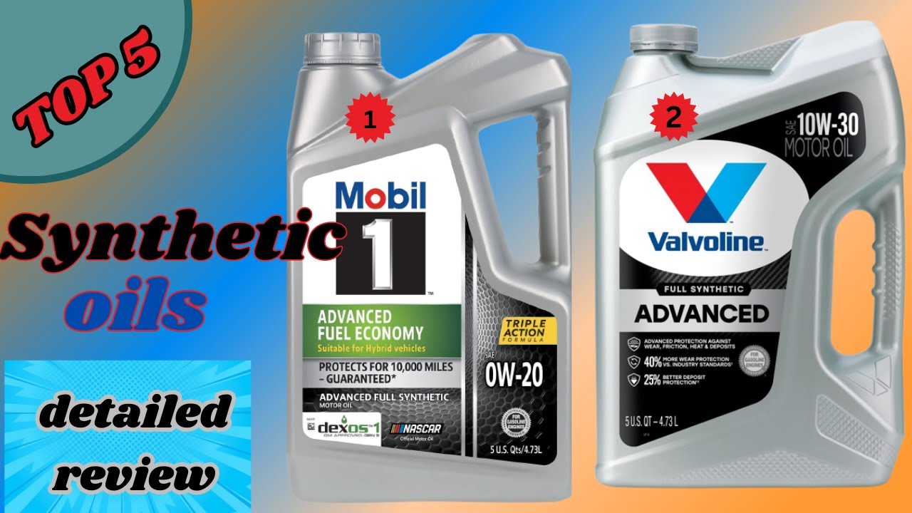 The top 5 best synthetic oils for 2023-2024 | A detailed review - YouTube