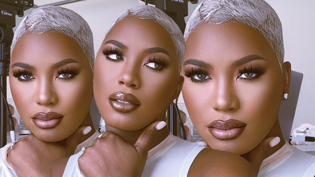 Very chill relaxing makeup tutorial | Me doing my makeup to take ...