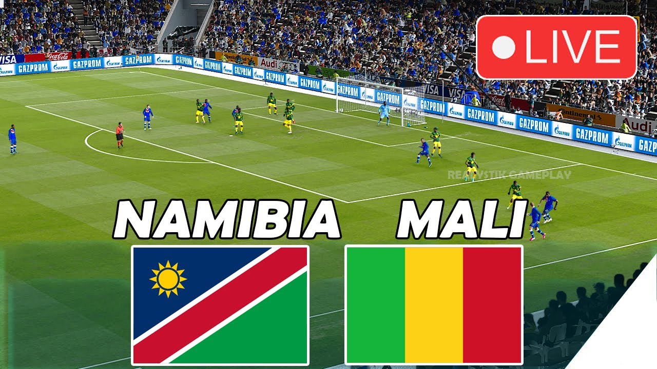 Namibia vs Mali LIVE | CAF African Cup Of Nations | Match LIVE Now! PES ...