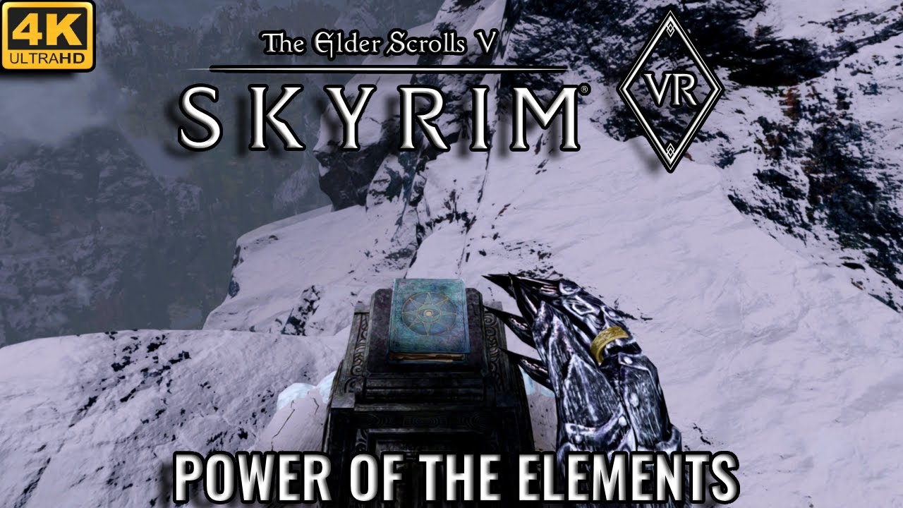 Skyrim VR Gameplay | Destruction School of Magic Quest - YouTube