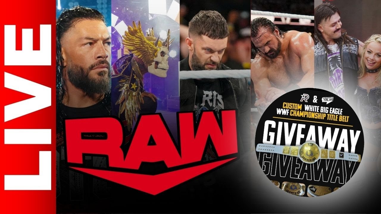 🔴WWE RAW Live Stream MAJOR TITLE GIVEAWAY | WWE SummerSlam After-Math ...