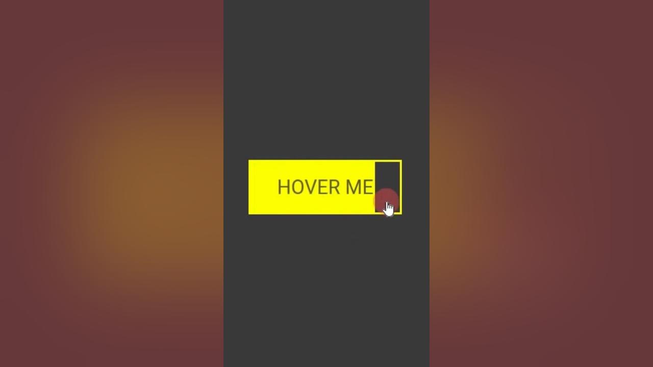 CSS Button Hover Animation Effect. #shorts #html #css #webdesign #coding #cssanimation - YouTube