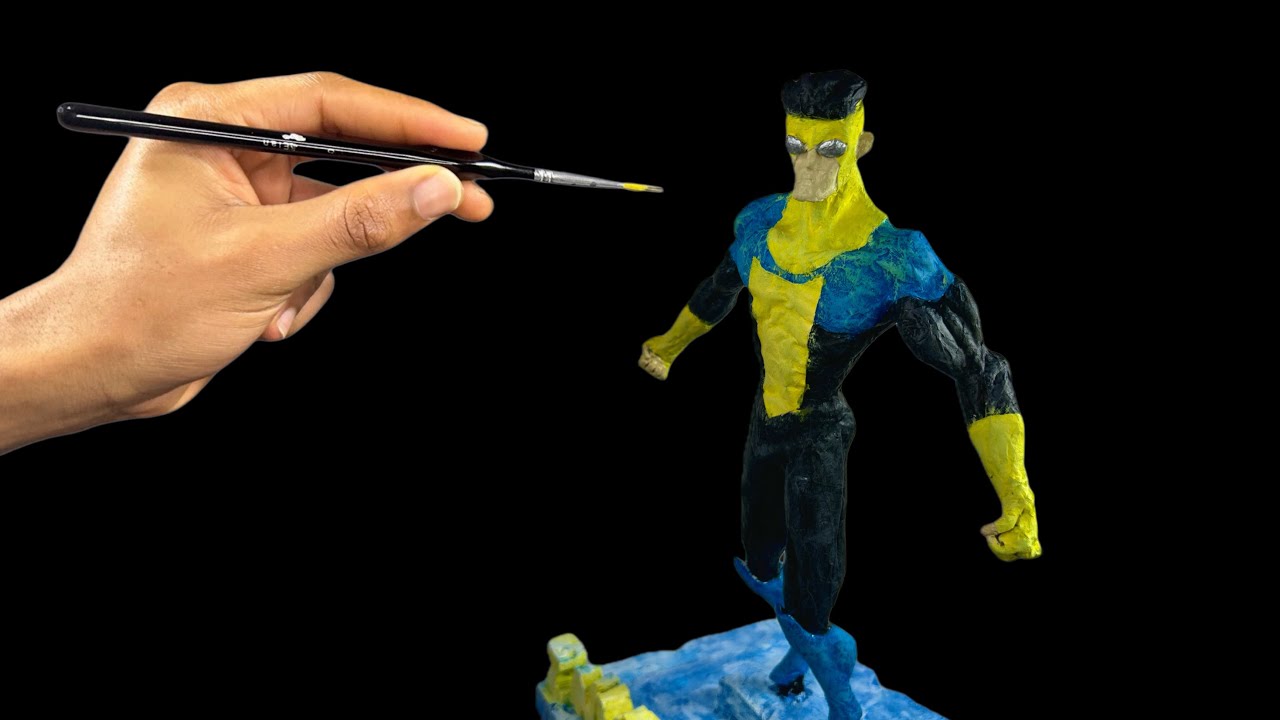 I made invincible with paper pt.1 - YouTube