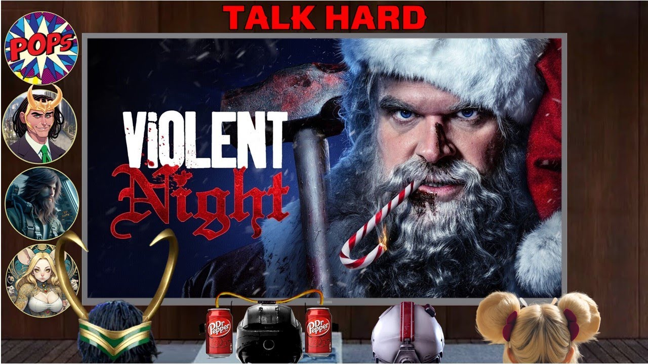 TALK HARD: VIOLENT NIGHT - Is This Die Hard with Santa? - YouTube