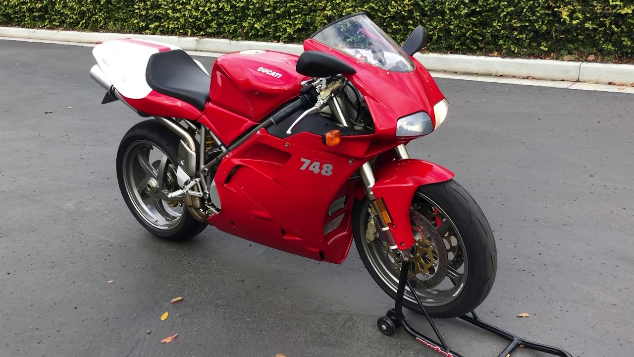 2001 Ducati 748 S - YouTube