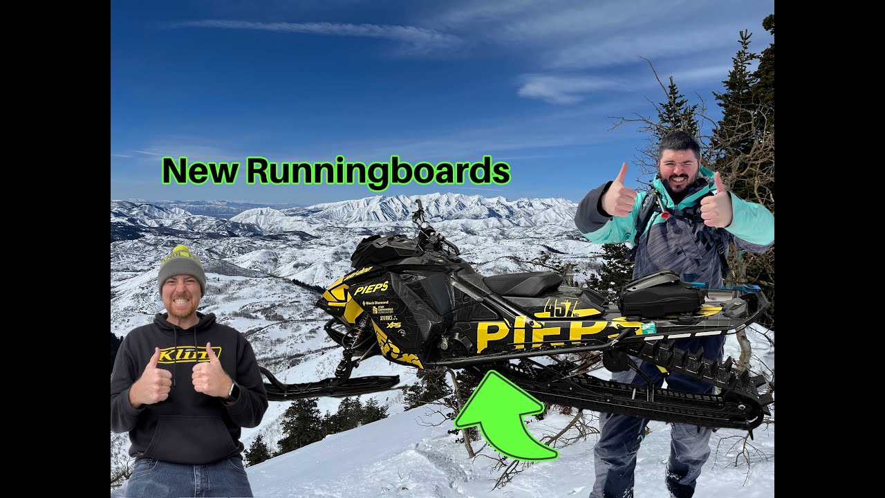 NEW Skinz running board for Tonys Gen4 850 - YouTube