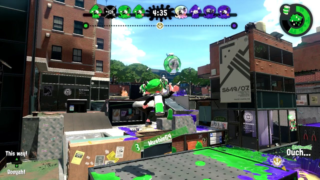 Splatoon 2: Short-range blasting in Tigerfest VI [10(2)-3, Kensa Luna ...