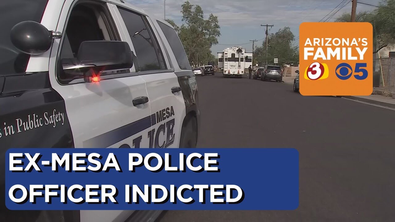 Ex-Mesa police officer indicted for endangerment - YouTube
