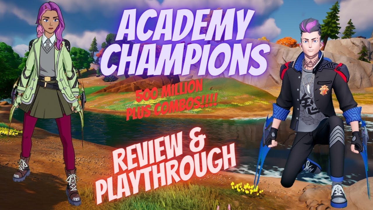 Fortnite - Academy Champions Review & Playthrough (500 million ...