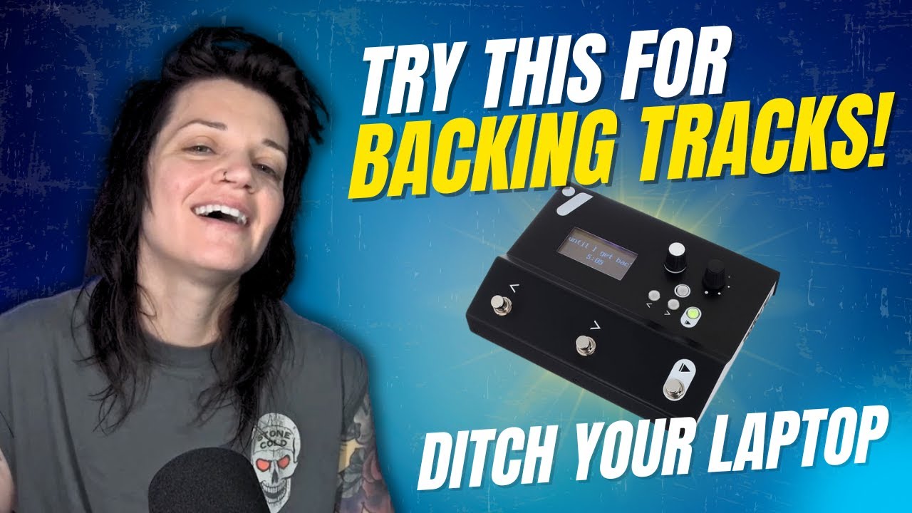 Play BACKING TRACKS from a PEDAL — No Laptop Required! | Idoru P1 Demo ...