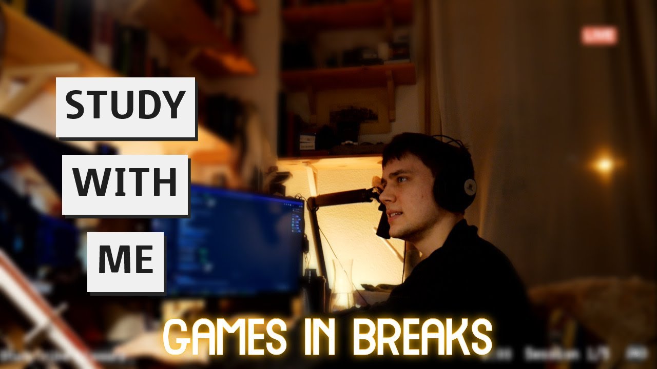 Cozy Study Stream 📚 Study With Me Live [Rain Sounds] | 50-10 Pomodoro ...