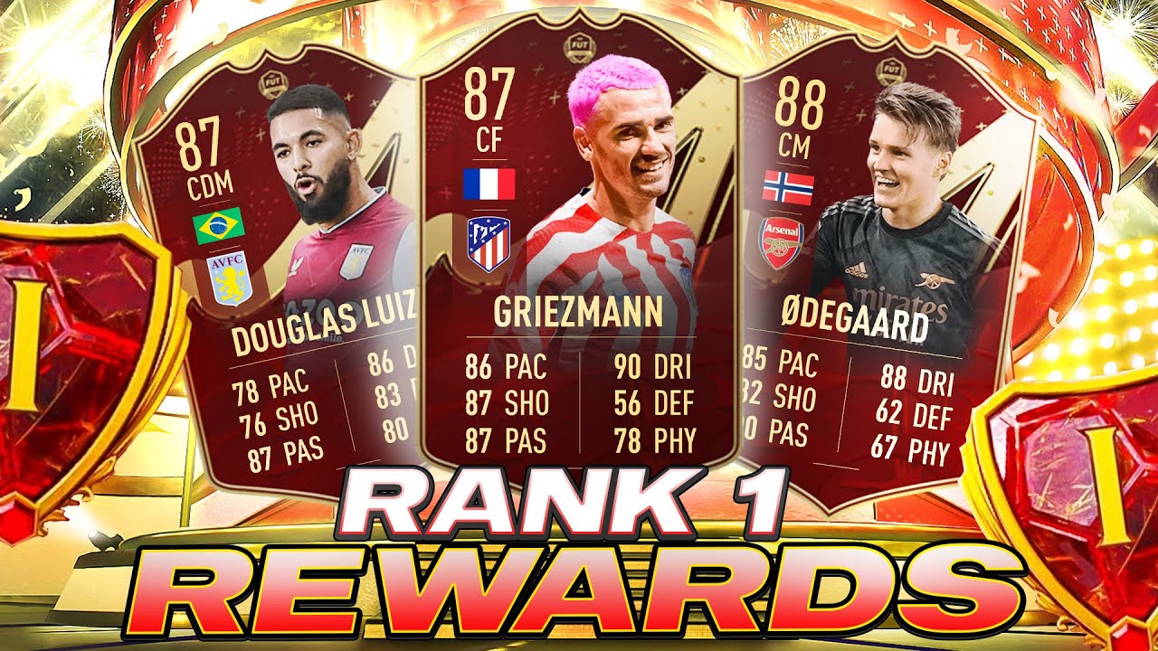 🚨MY UPGRADED RANK 1 FUT CHAMPIONS REWARDS - FIFA 23 ULTIMATE TEAM - YouTube