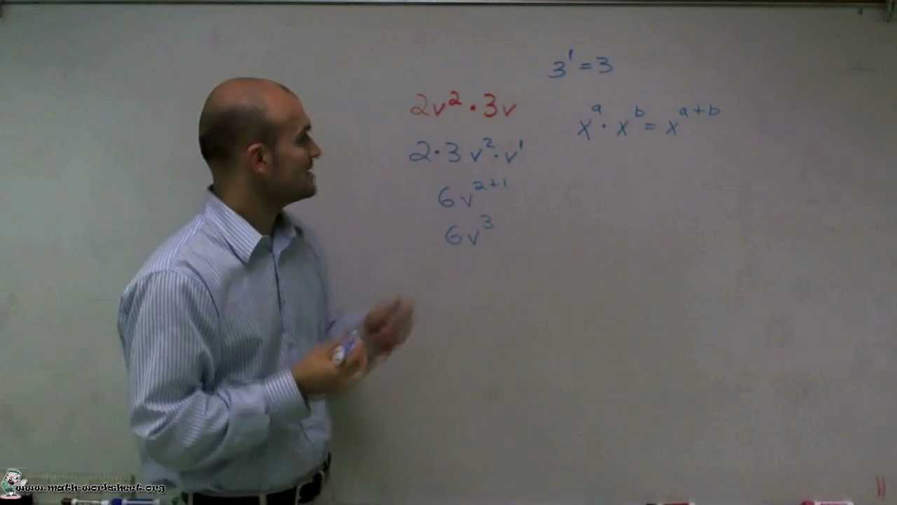 Algebra - Exponents Properties of Exponents - Easy - YouTube