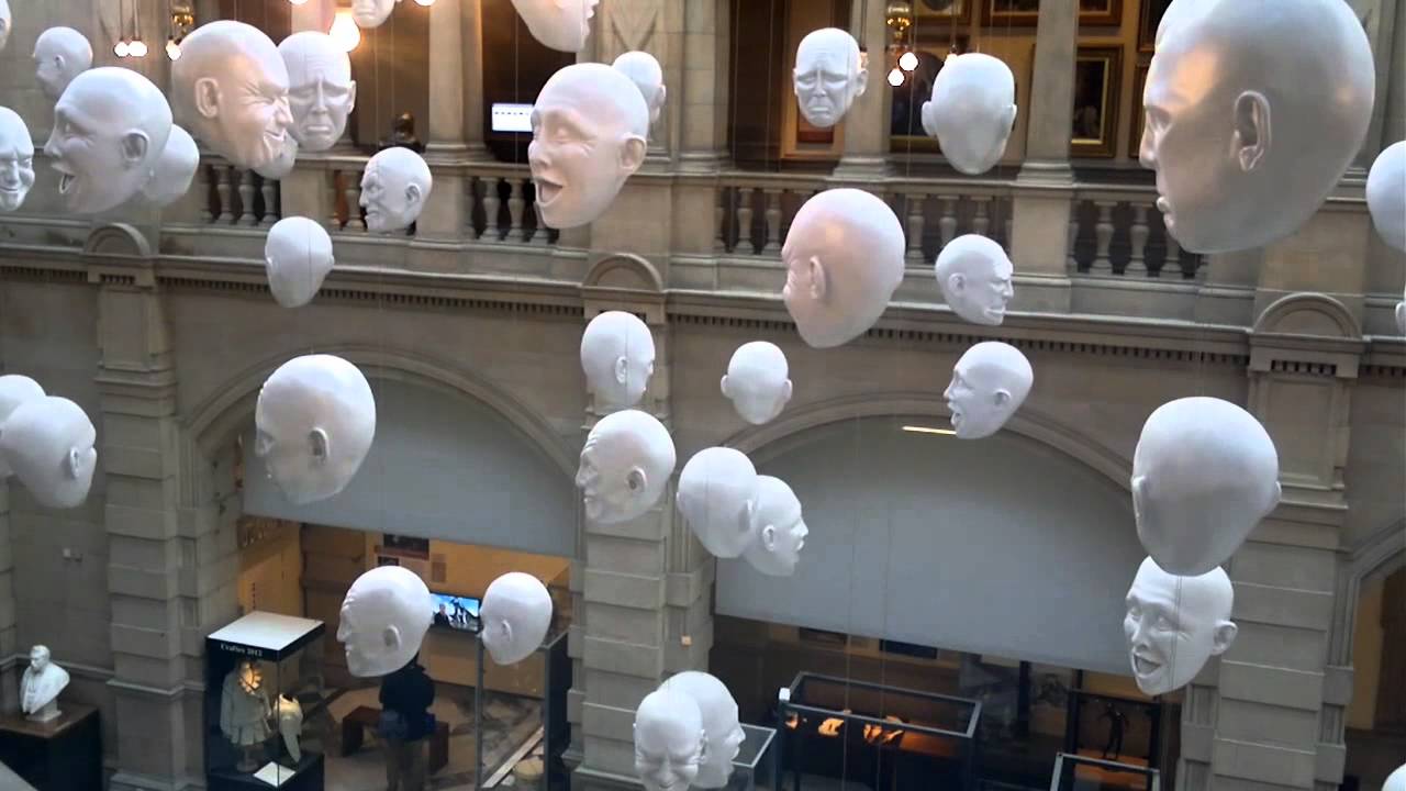 Sophy Cave Floating Heads Kelvingrove Art Gallery And Museum Glasgow ...