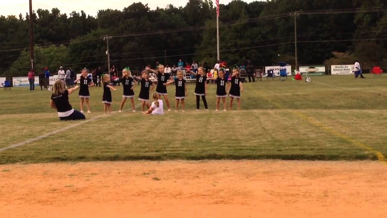Hawfields Jaguars Cheerleaders - YouTube