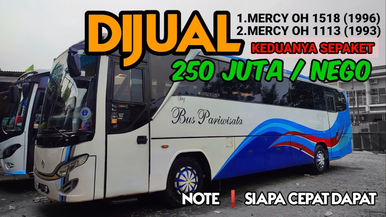 DIJUAL MURAH 2 UNIT BUS MERCY SEKALIGUS HANYA 250 JUTA /NEGO / Siapa ...