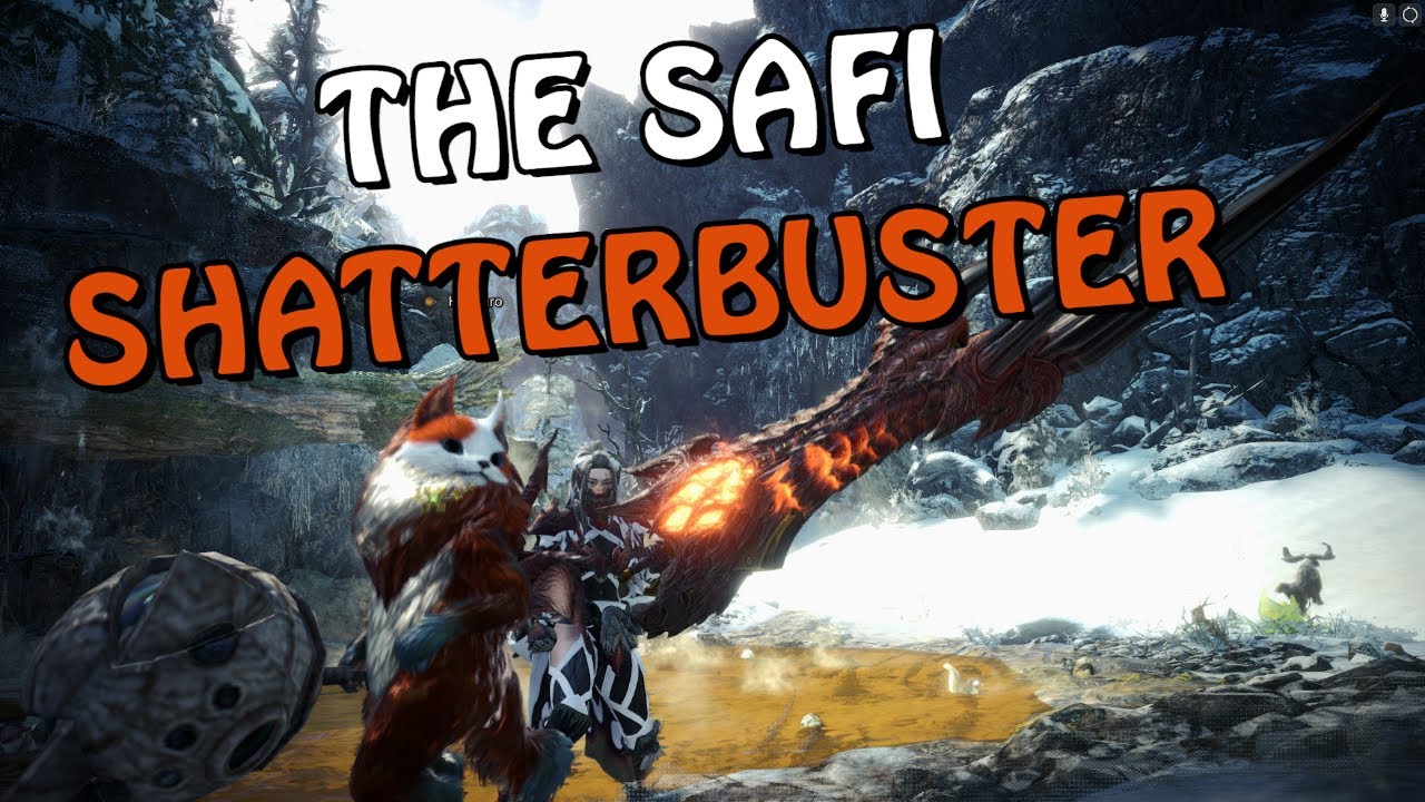 Safi ShatterBuster - An explosive gunlance build | PC | Tempered ...