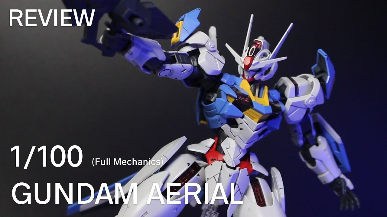 [ เปิดกล่อง + รีวิว ] FULL MECHANICS 1/100 GUNDAM AERIAL - YouTube