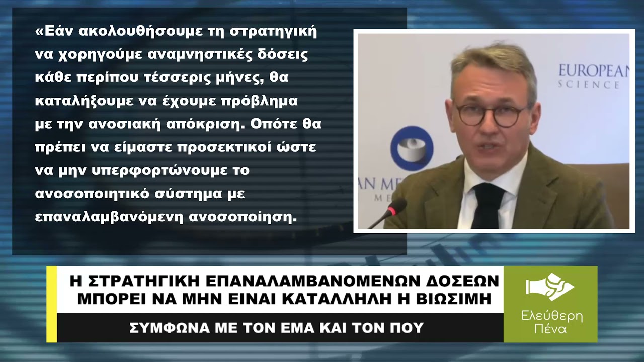 Η ΣΤΡΑΤΗΓΙΚΗ ΕΠΑΝΑΛΑΜΒΑΝΟΜΕΝΩΝ ΔΟΣΕΩΝ ΜΠΟΡΕΙ ΝΑ ΜΗΝ ΕΙΝΑΙ ΒΙΩΣΙΜΗ ΛΕΝΕ ...
