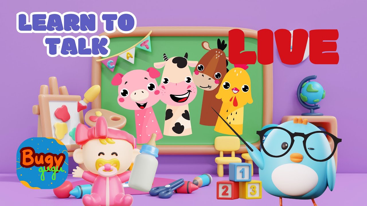 FUN LEARN TIME 🔴 LIVE STREAM | Numbers Alphabet🍓 Kids songs and videos ...