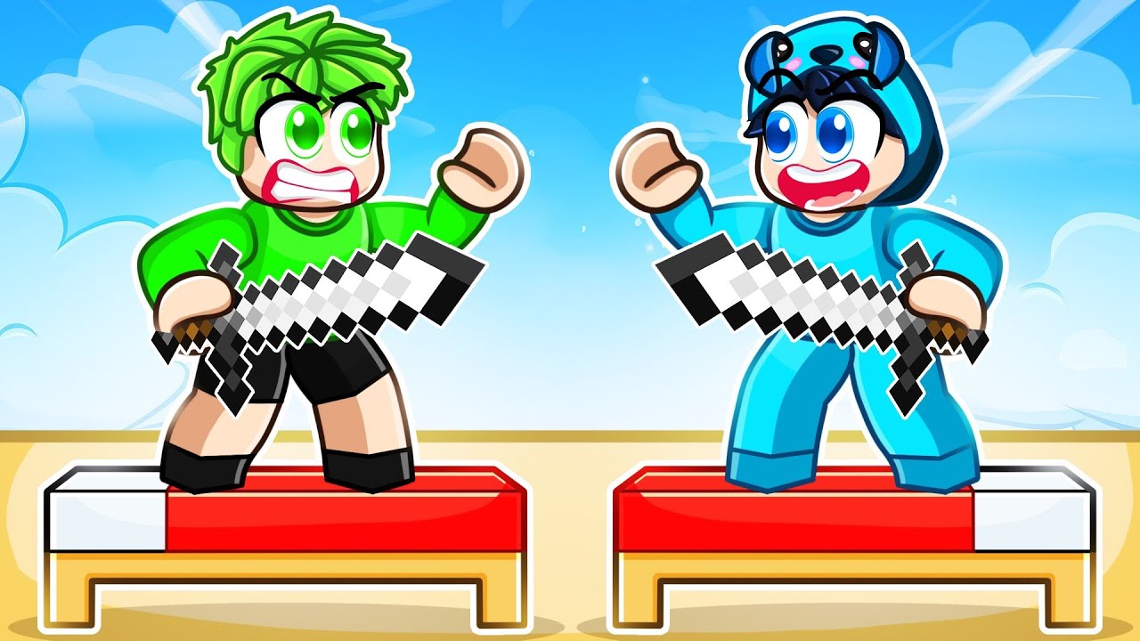 ROBLOX BEDWARS! With Crazy Fan Girl! - YouTube