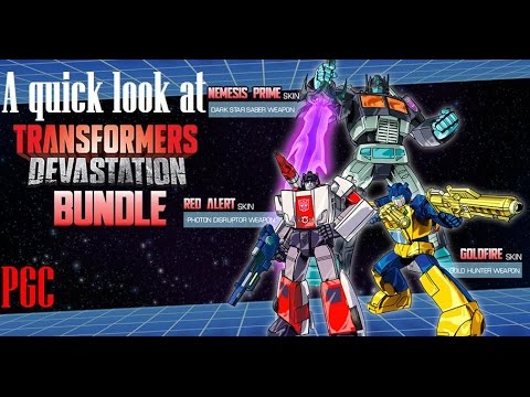 Transformers devastation: a quick look at the DLC - YouTube