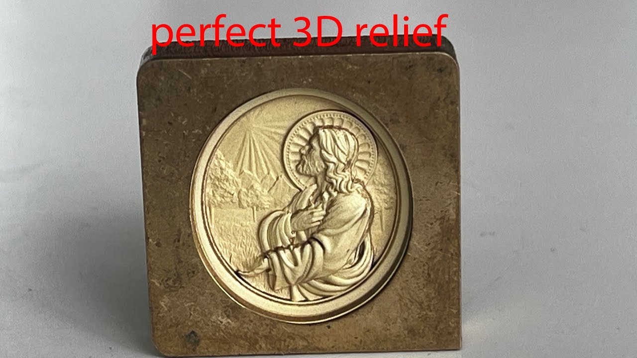 Fiber Laser Relief Engraving on Copper | Deep 3D Marking Demo - YouTube