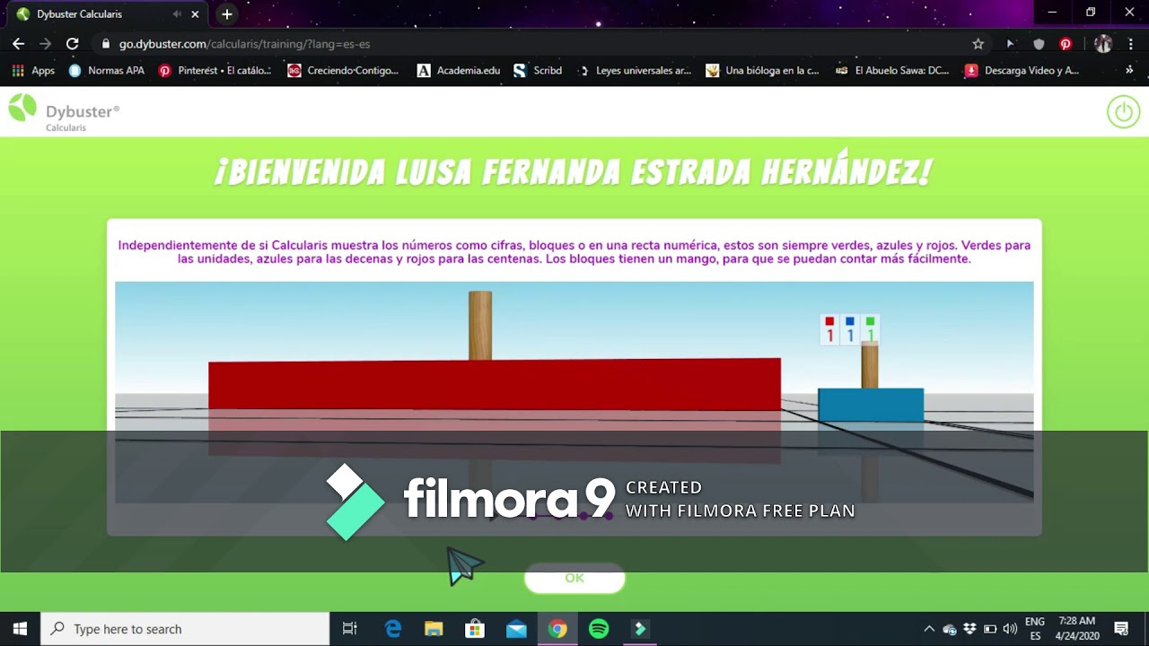 Cómo ingresar a Dybuster Calcularis - YouTube