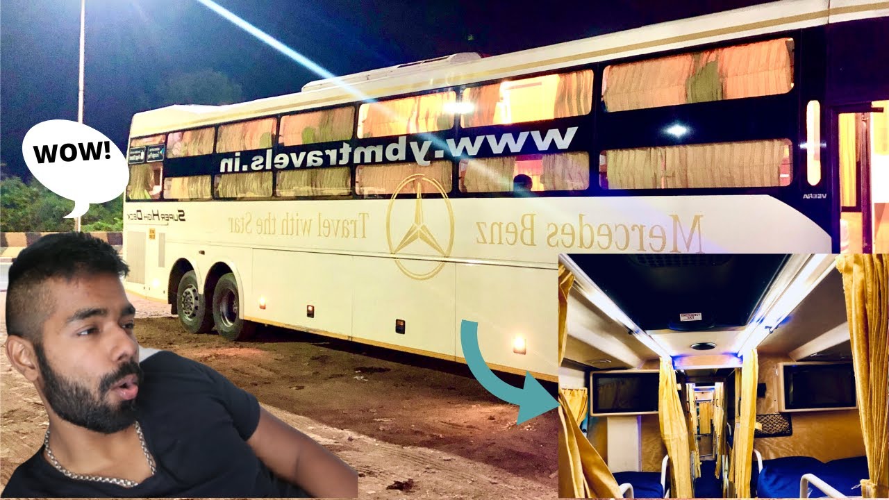 MERCEDES BENZ DREAMZ By YBM |Most expensive bus journey in India - YouTube
