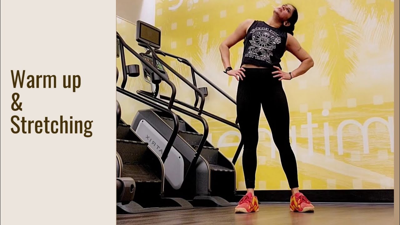 WARM UP & STRETCHING | Before & after workout | Simple & easy ...