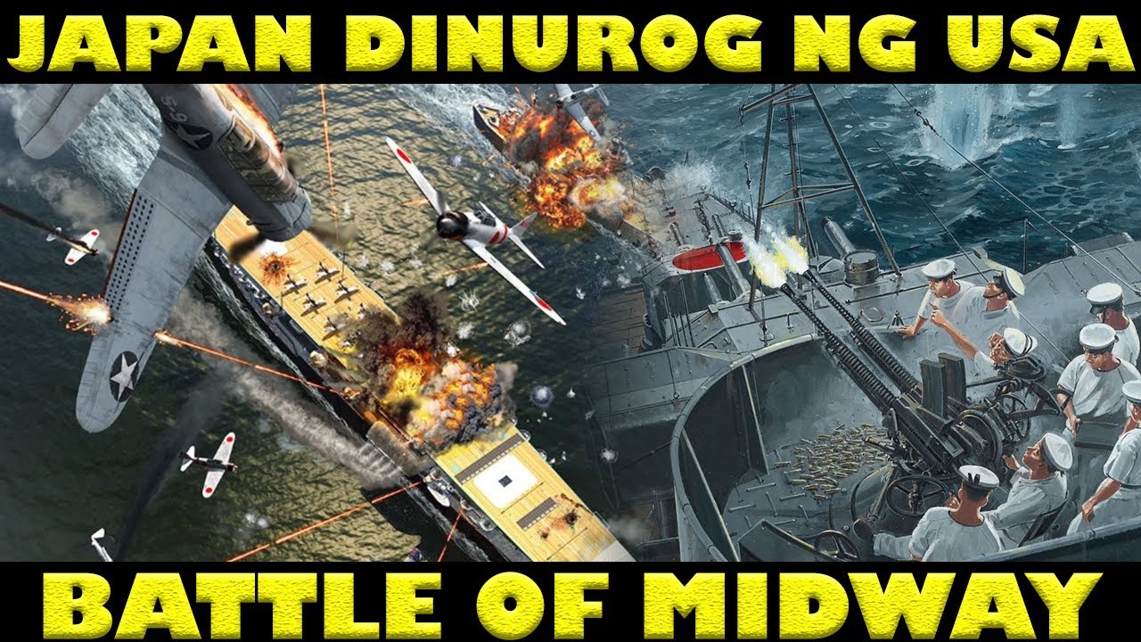BATTLE OF MIDWAY: PAANO DINUROG NG AMERIKANO ANG MGA AIRCRAFT CARRIER ...