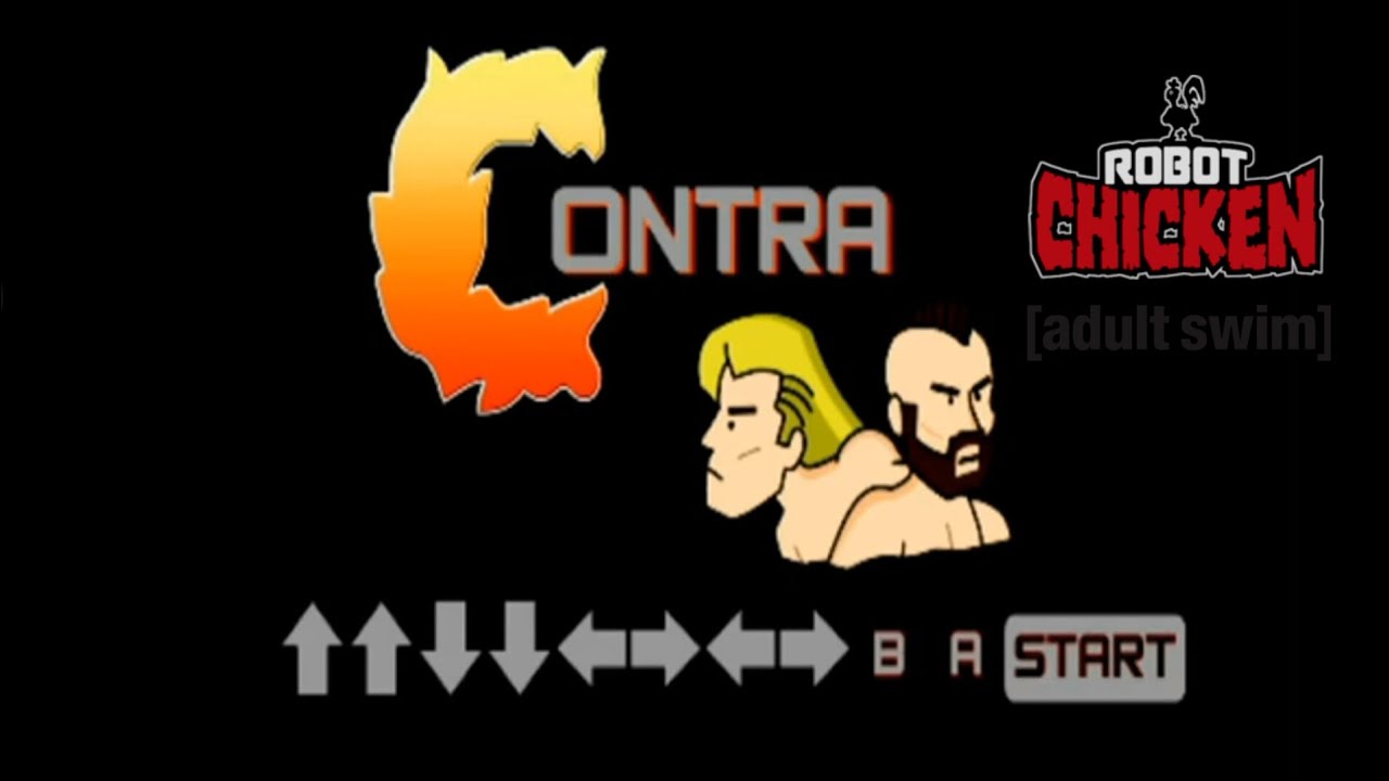 Contra | Robot chiken sub-español | Adult swim - YouTube