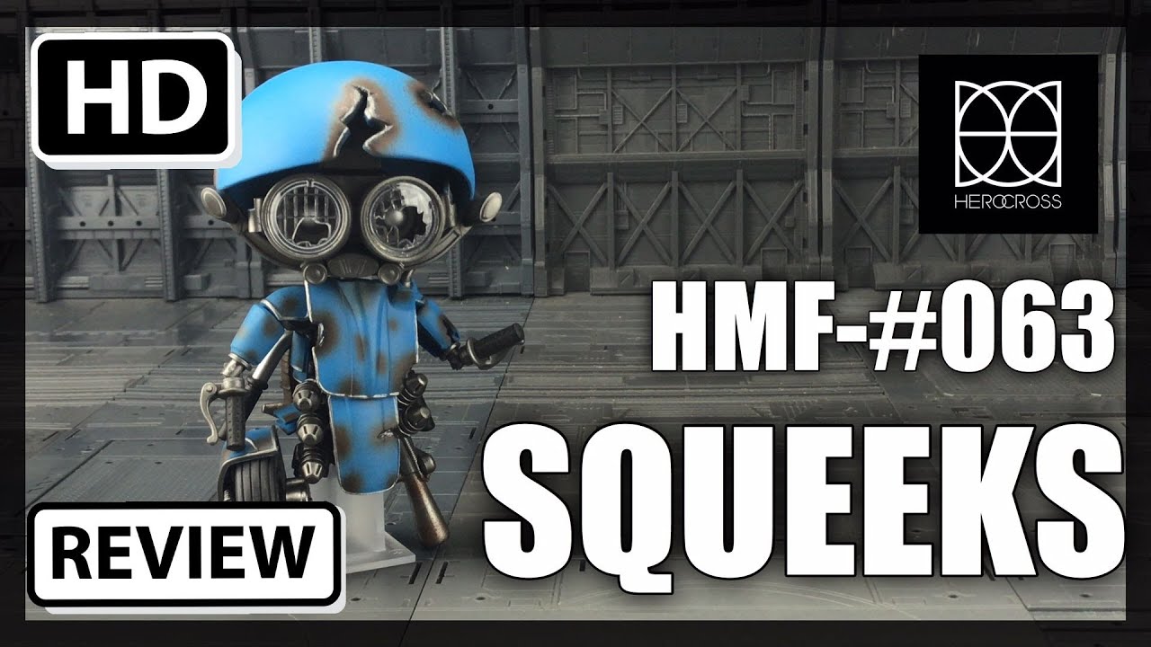 HMF 063 Herocross Transformers The Last Knight AUTOBOT SQUEEKS - YouTube