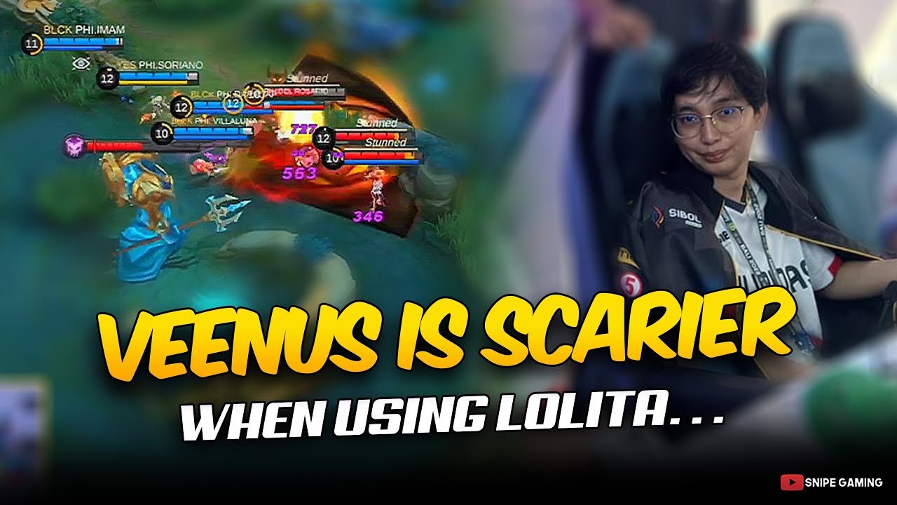 VEENUS SHOWS TEAM MALAYSIA, HE's A LOT SACRIER WHEN USING LOLITA. . . 😮 - YouTube