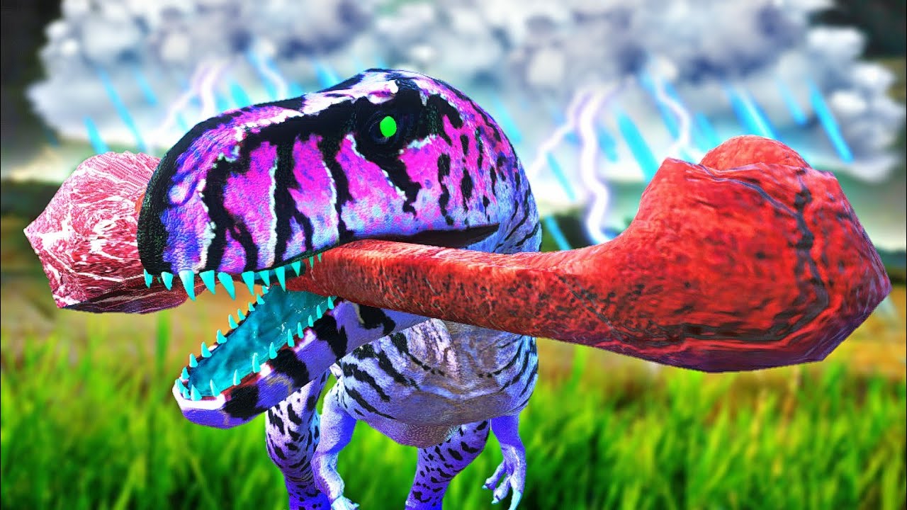 FUGINDO DO TORNADO: ATAQUE DOS REXZILLA! BEBEZINHOS MEGALOSSAURO ...