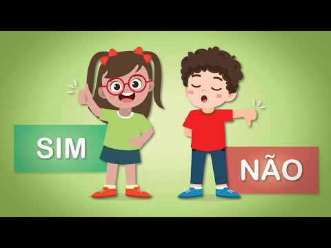SIM e NÃO - Vamos aprender a falar cantando?