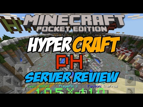 JOIN MCPE HYPERCRAFT SERVER NOW! + MCPE 1.11.x | Official FREE DOWNLOAD ...