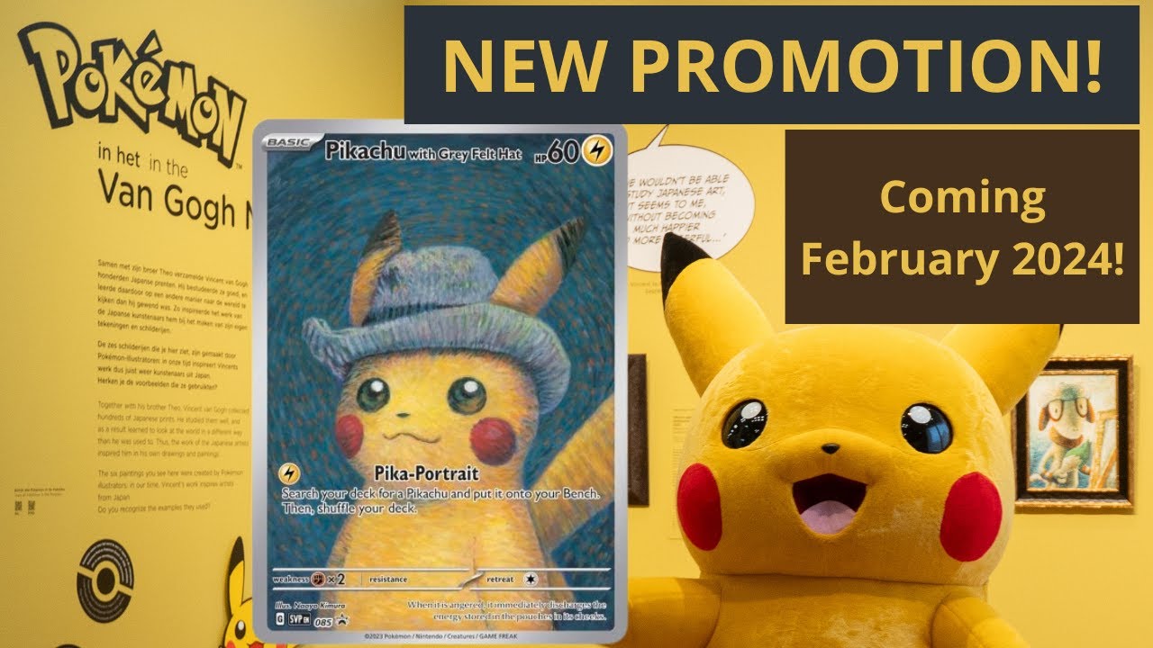 VAN GOGH PIKACHU IS BACK! - NEW PROMOTION IN FEBRUARY! - CARD VALUE IS ...