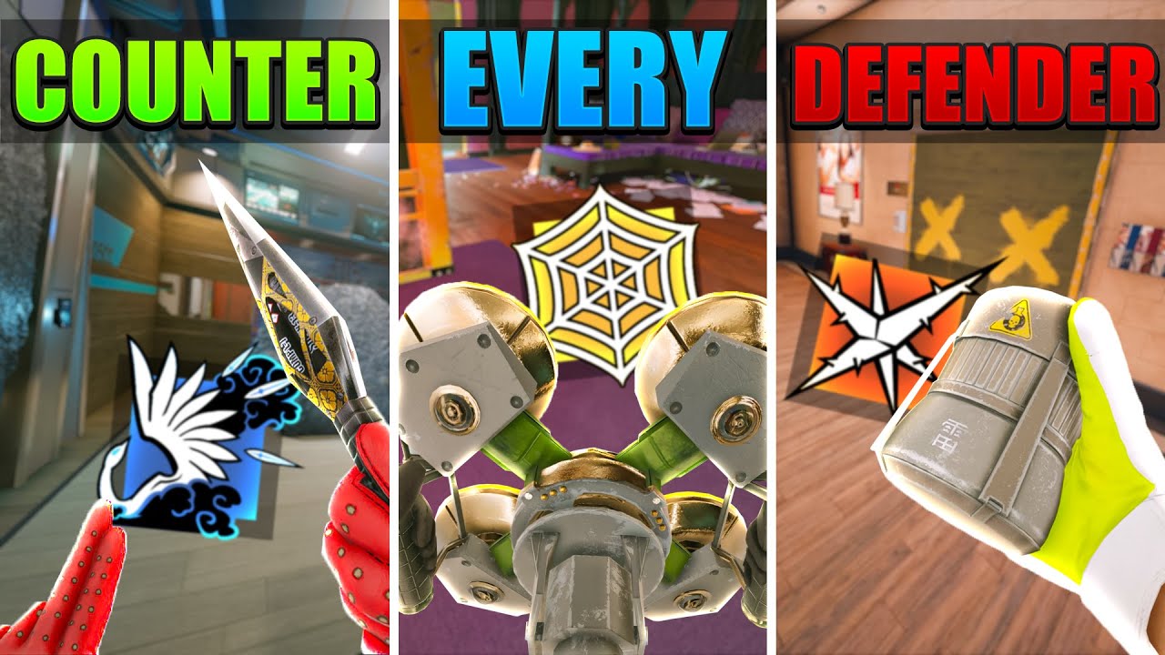 How To Counter EVERY Defender In Rainbow Six Siege (2023) - YouTube