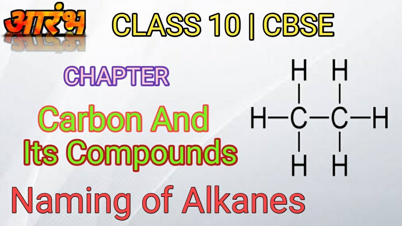 Class 10 CBSE Science Chapter-Carbon and compound - YouTube