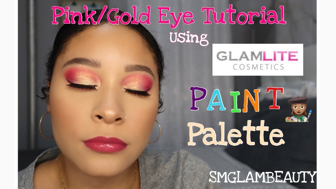 The one w/ the GlamLite Paint Palette | SMGLAMBEAUTY - YouTube