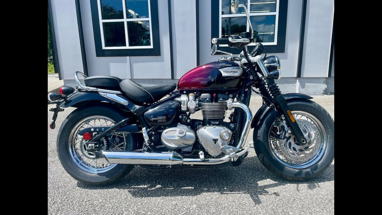 2024 TRIUMPH BONNEVILLE SPEEDMASTER Stealth - YouTube