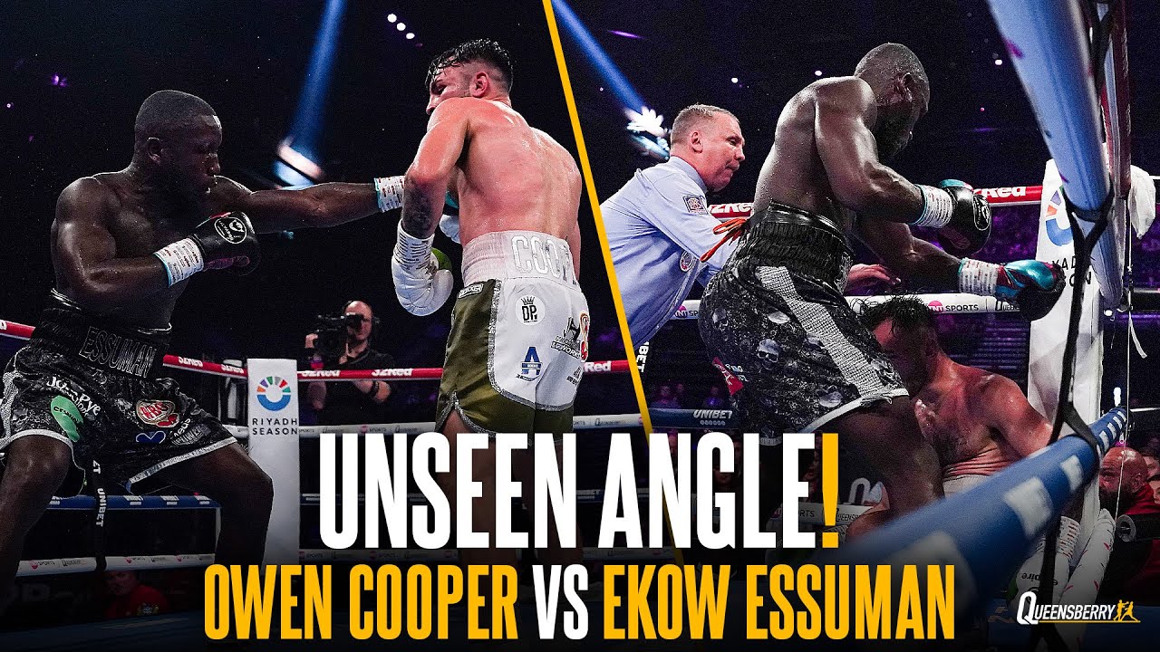 WHAT A FIGHT!🔥| Ringside highlights of Ekow Essuman vs Owen Cooper as ...