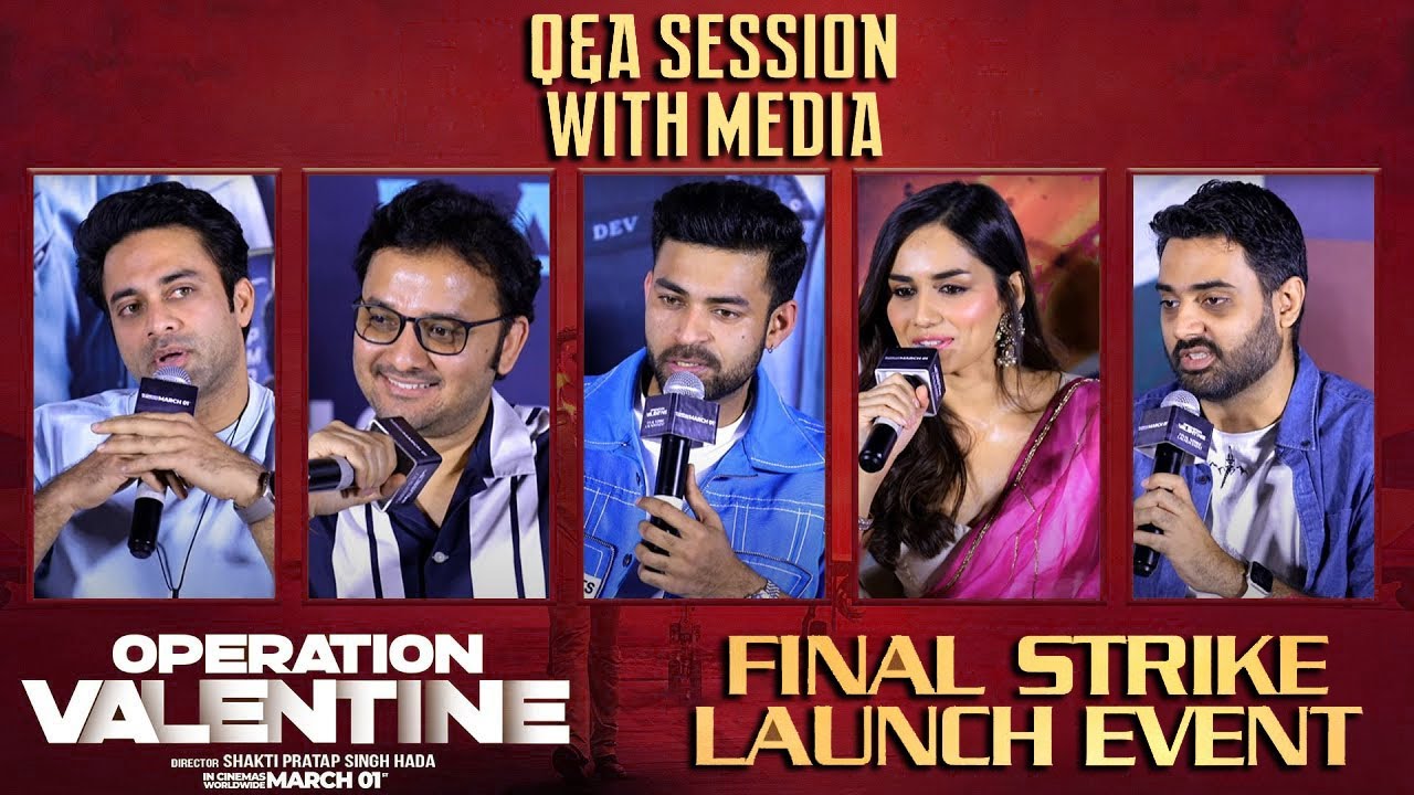 Operation Valentine Trailer Launch Event | Operation Valentine ...