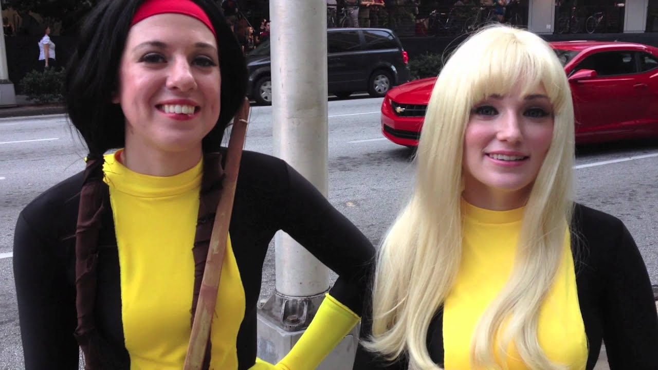 New Mutants Costumes Dragon Con 2012 - YouTube
