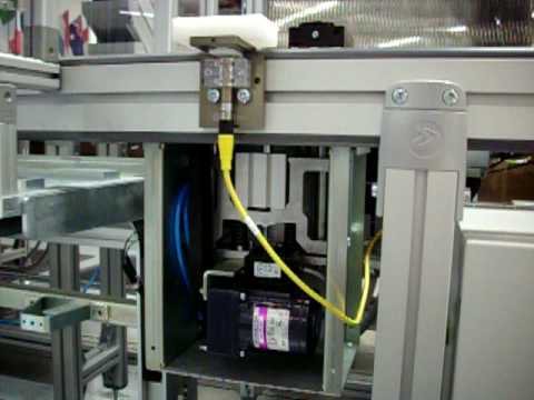 FlexLink Series XT 240mm Pneumatic Transfer - YouTube