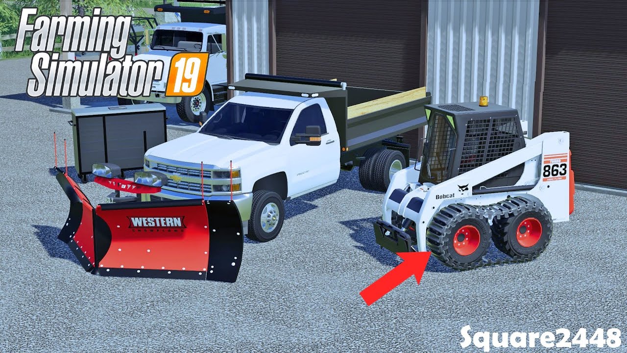 New Chevy 1 Ton Dump Truck! | Bobcat Tire Tracks! | UPGRADES ...