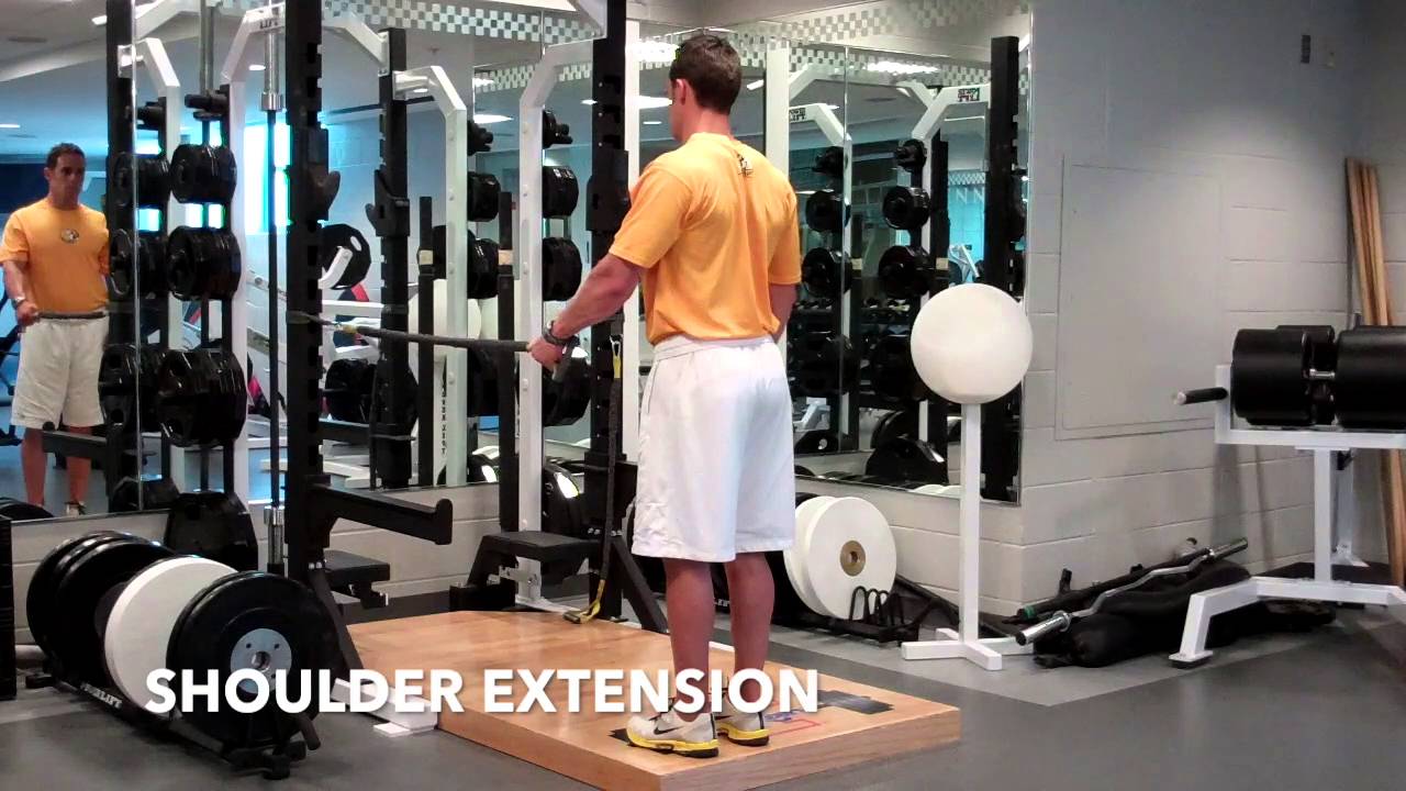 Shoulder Extension: 3D Performance Training - YouTube