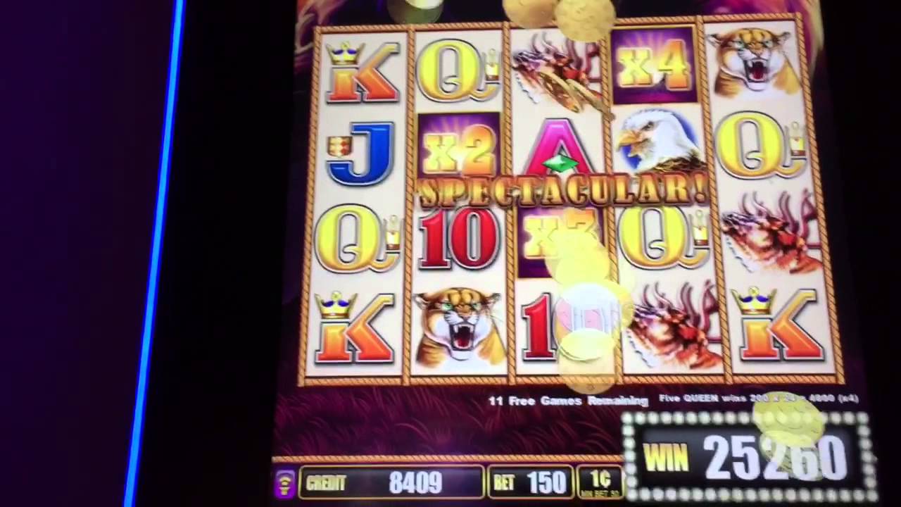 BUFFALO STAMPEDE slot machine 3 WILDS in BONUS WINS Compilation (4 ...